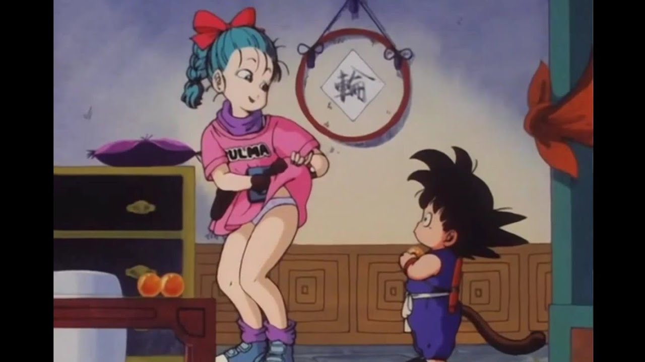 Bulma Trading With Kid Goku Youtube