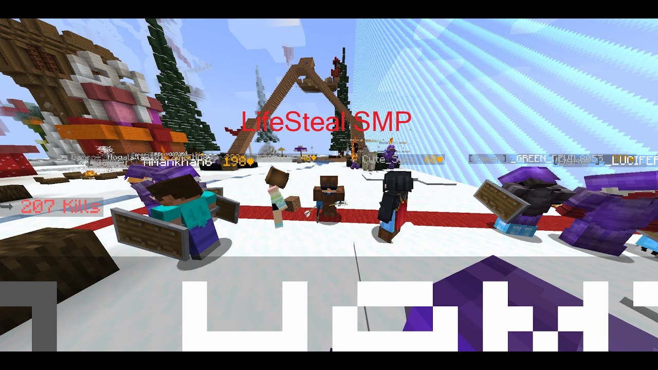 Playing Lifesteal Smp On Applemc Minecraft Server Superwither1234