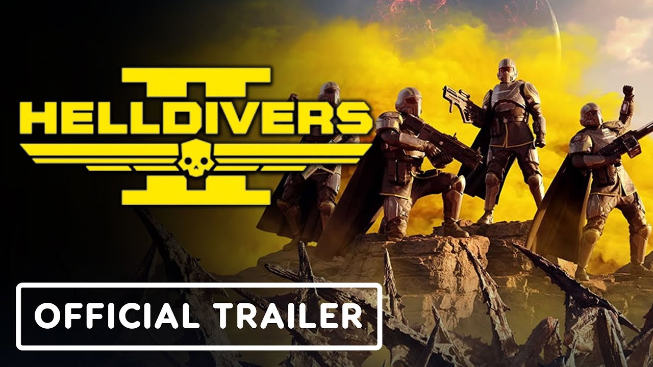 Helldivers 2 Official Co Op And Combat Trailer Youtube
