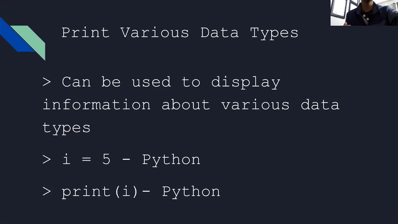 Python Print Statements Youtube