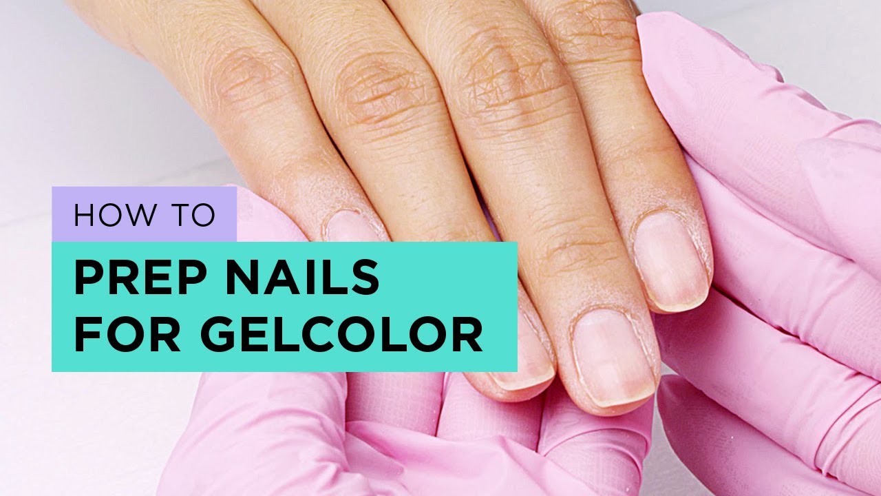 Opi Gel Polish Manicure Nail Prep Tutorial Youtube