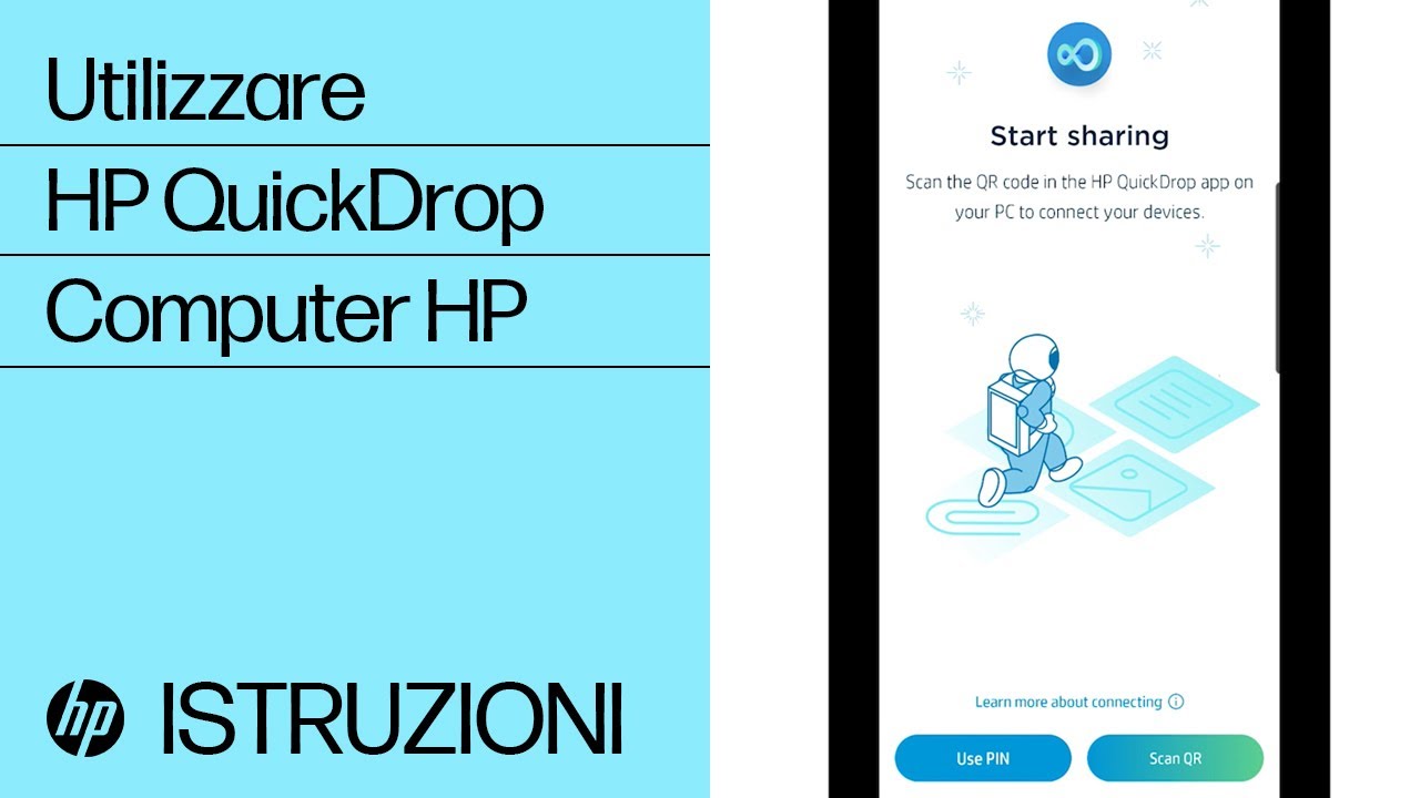 Come Utilizzare Hp Quickdrop Computer Hp Hp Support Youtube