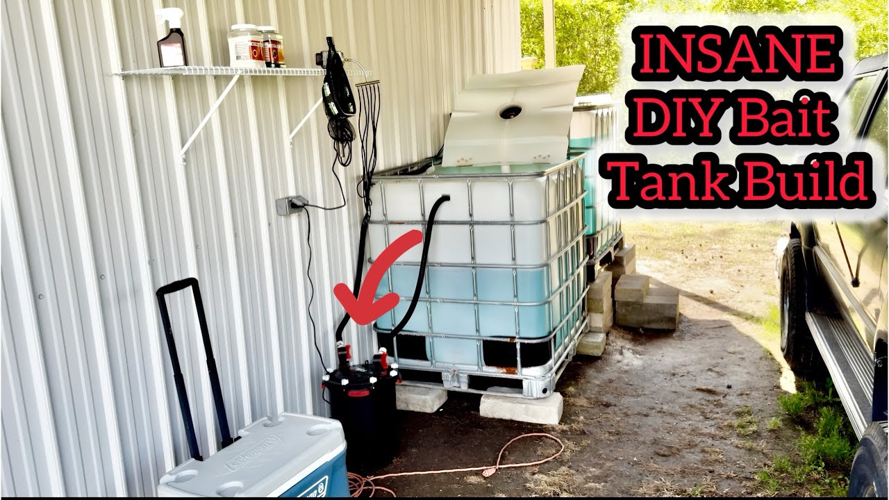 My Home Bait Tank Setup Diy Affordable Youtube