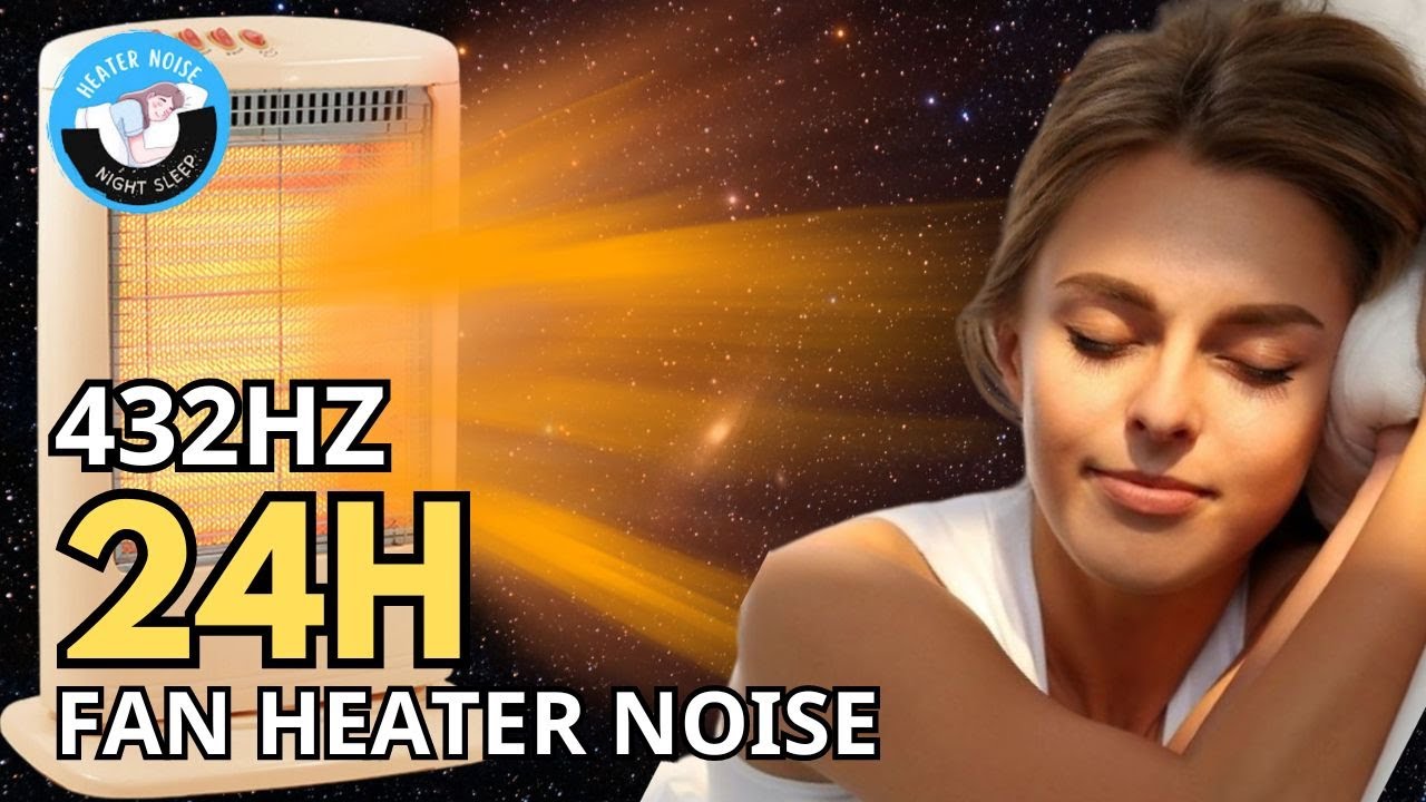 Sleep Better With Fan Heater Noise Sound For Meditation Black Screen