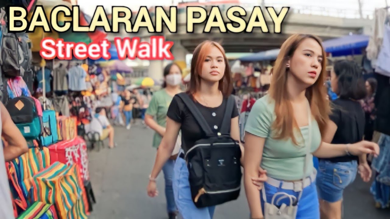 Walking Around Baclaran Pasay City Philippines Virtual Tour Youtube