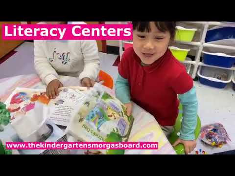 Literacy Centers In Action Youtube