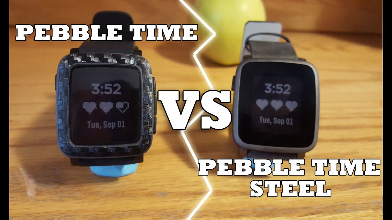 Pebble Vs Pebble Steel