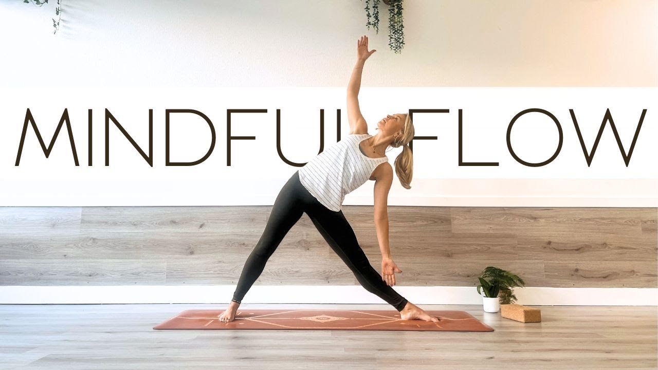 30 Minute Mindful Yoga Flow Youtube