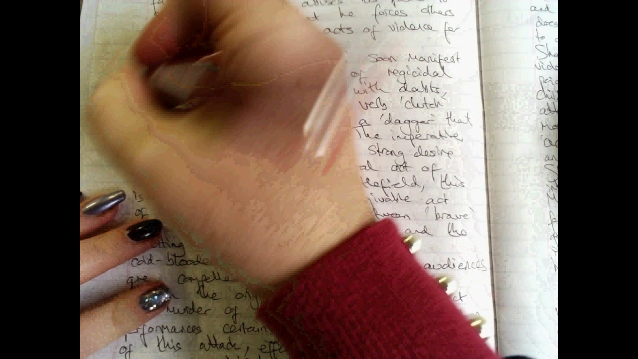 Macbeth Grade 9 Response