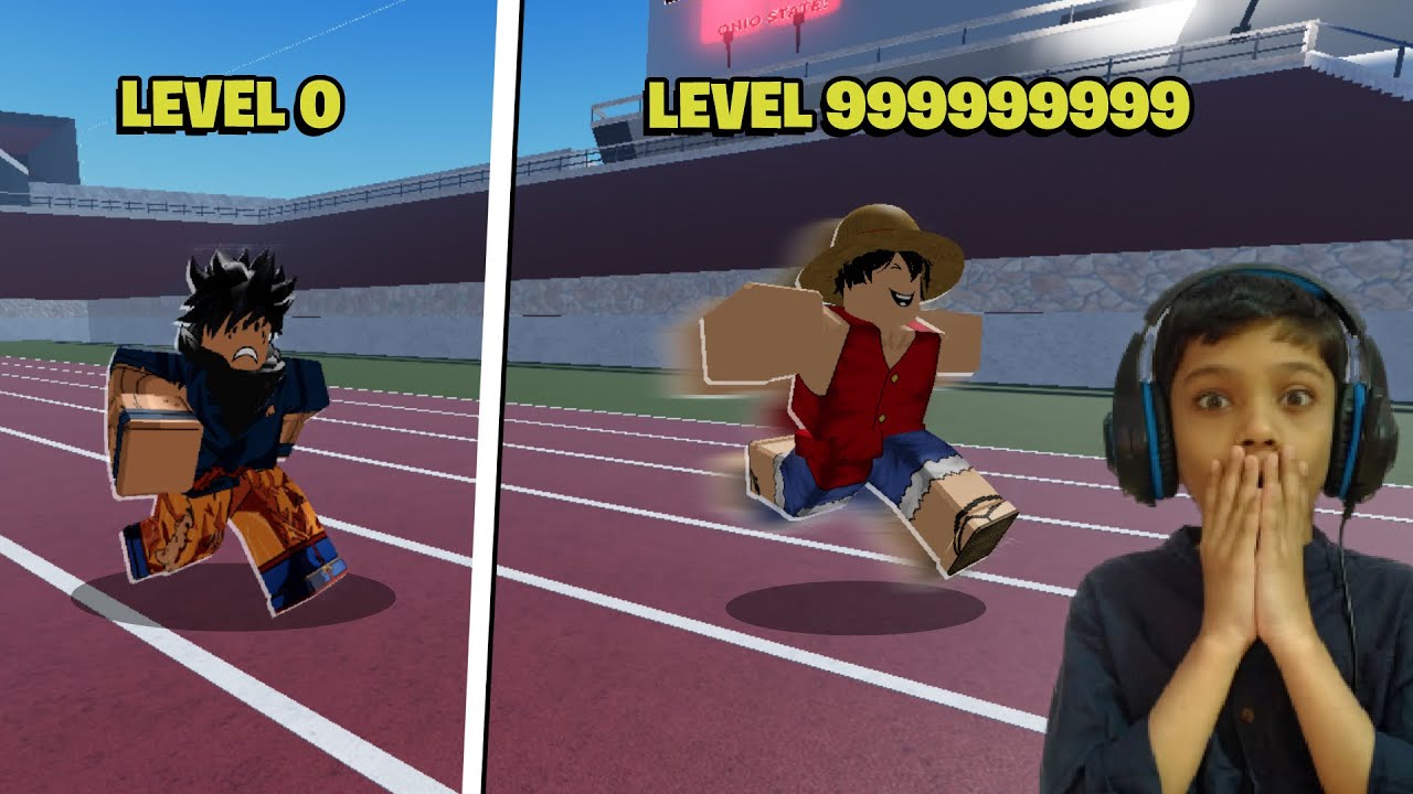 Can My Brother Get Level 999 999 999 Max Roblox Speed Youtube