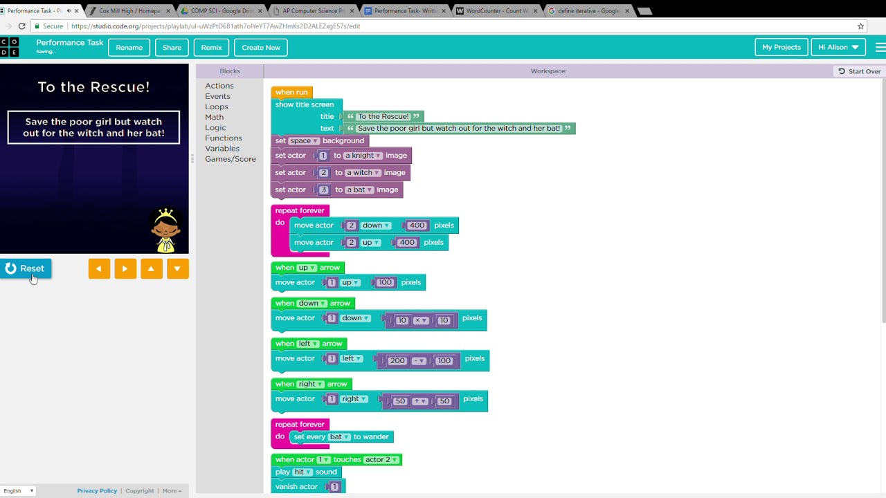 Performance Task Youtube