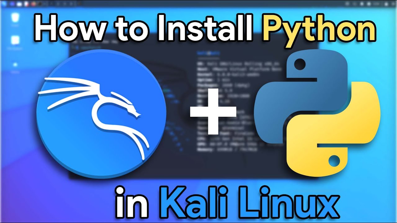 Install Python Kali Linux Terminal Design Talk