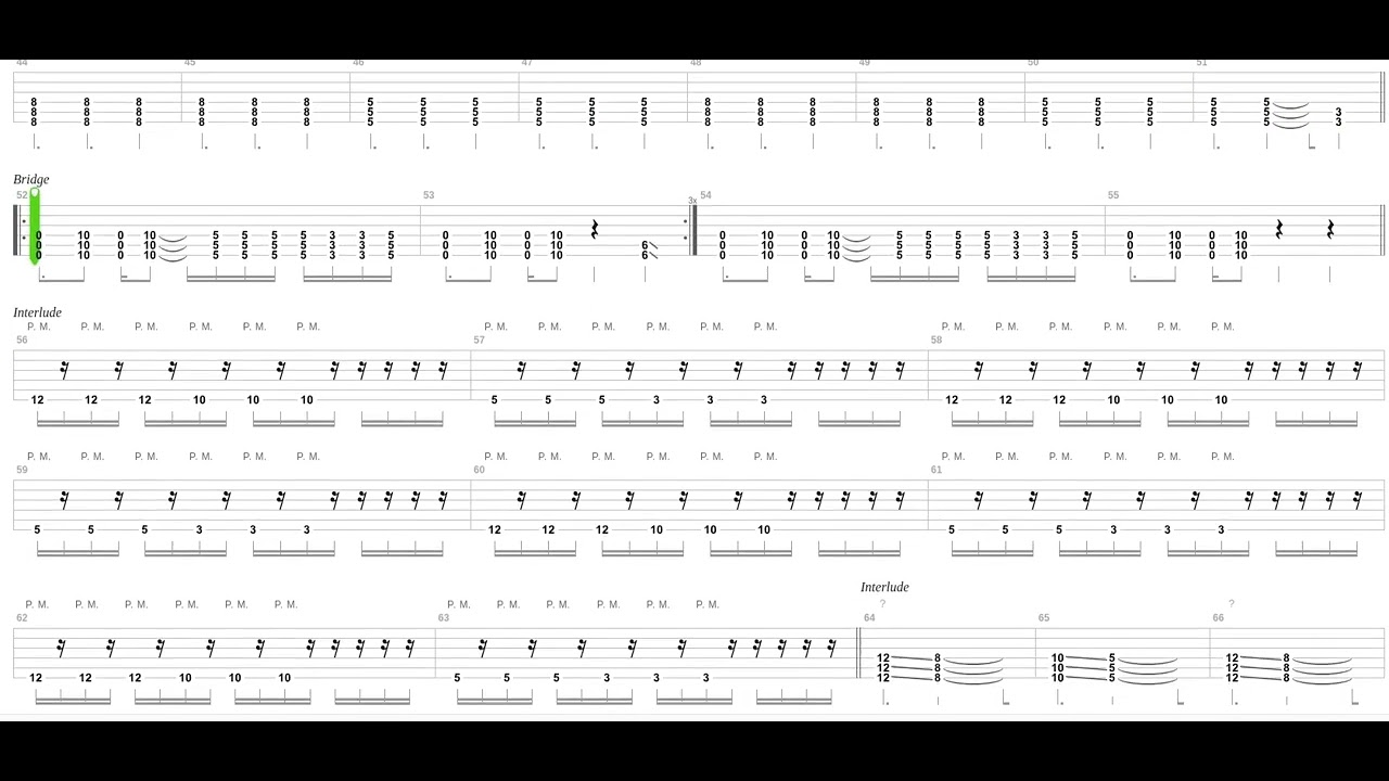 Click Click Boom Tab By Saliva Guitar Only Guitar Tab Youtube
