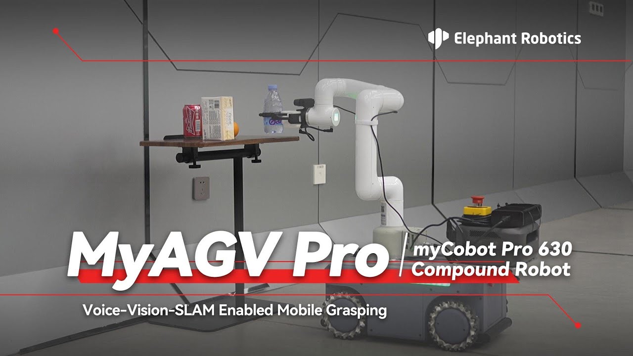 Myagv Pro Discover How To Integrate The Agv With Mycobot Pro 630 For