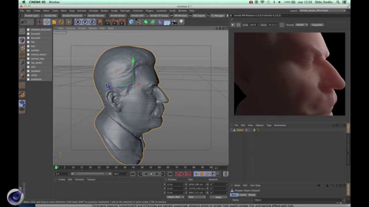Arnold Render Tutorial Honmylife