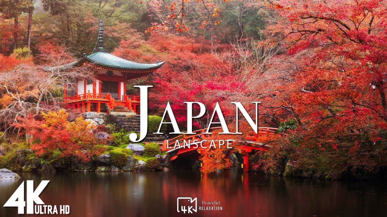 Flying Over Japan 4k Uhd Amazing Beautiful Nature Scenery With