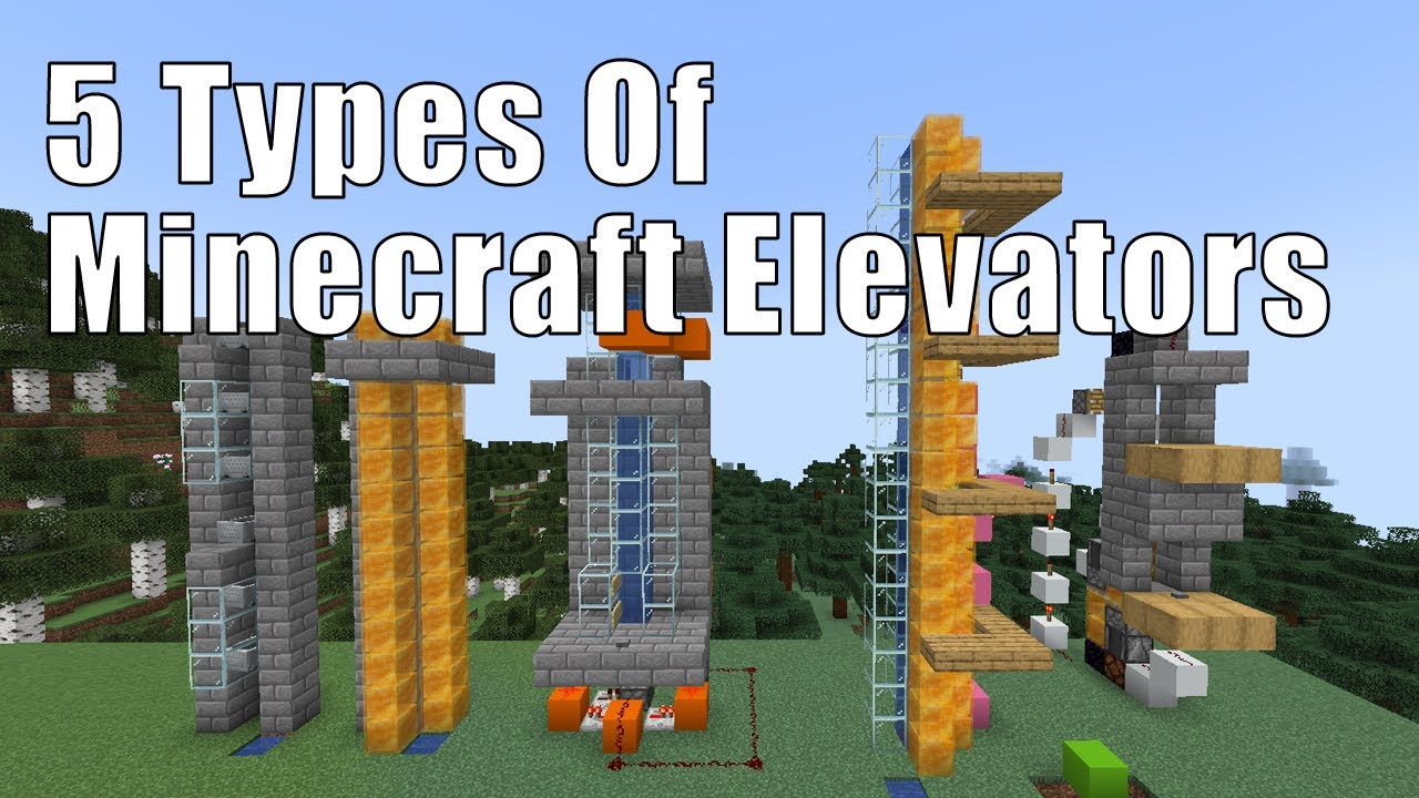 How To Make A Very Easy Elevator In Minecraft At Skye Clarey Blog