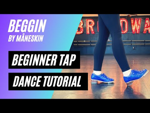 Beginner Tap Dance Tutorial Beggin By Måneskin Step By Step