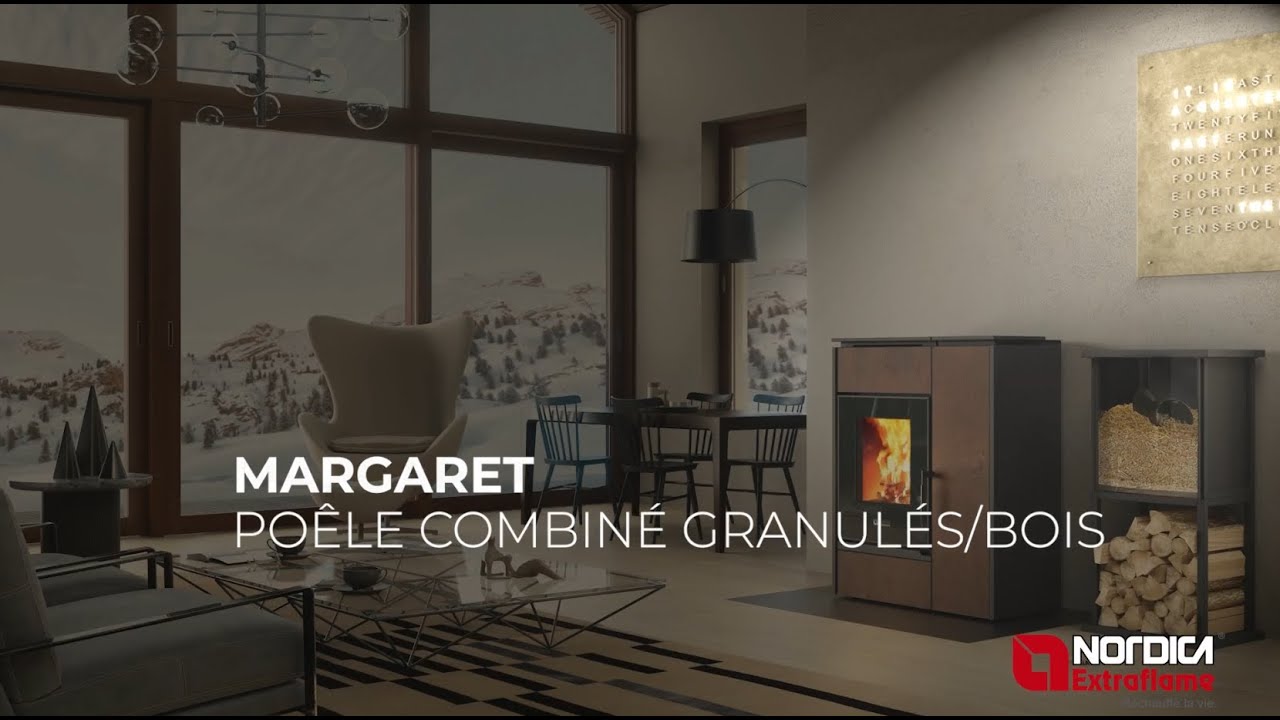 Découvrez Margaret Le Poêle Mixte Pellet Bois Youtube