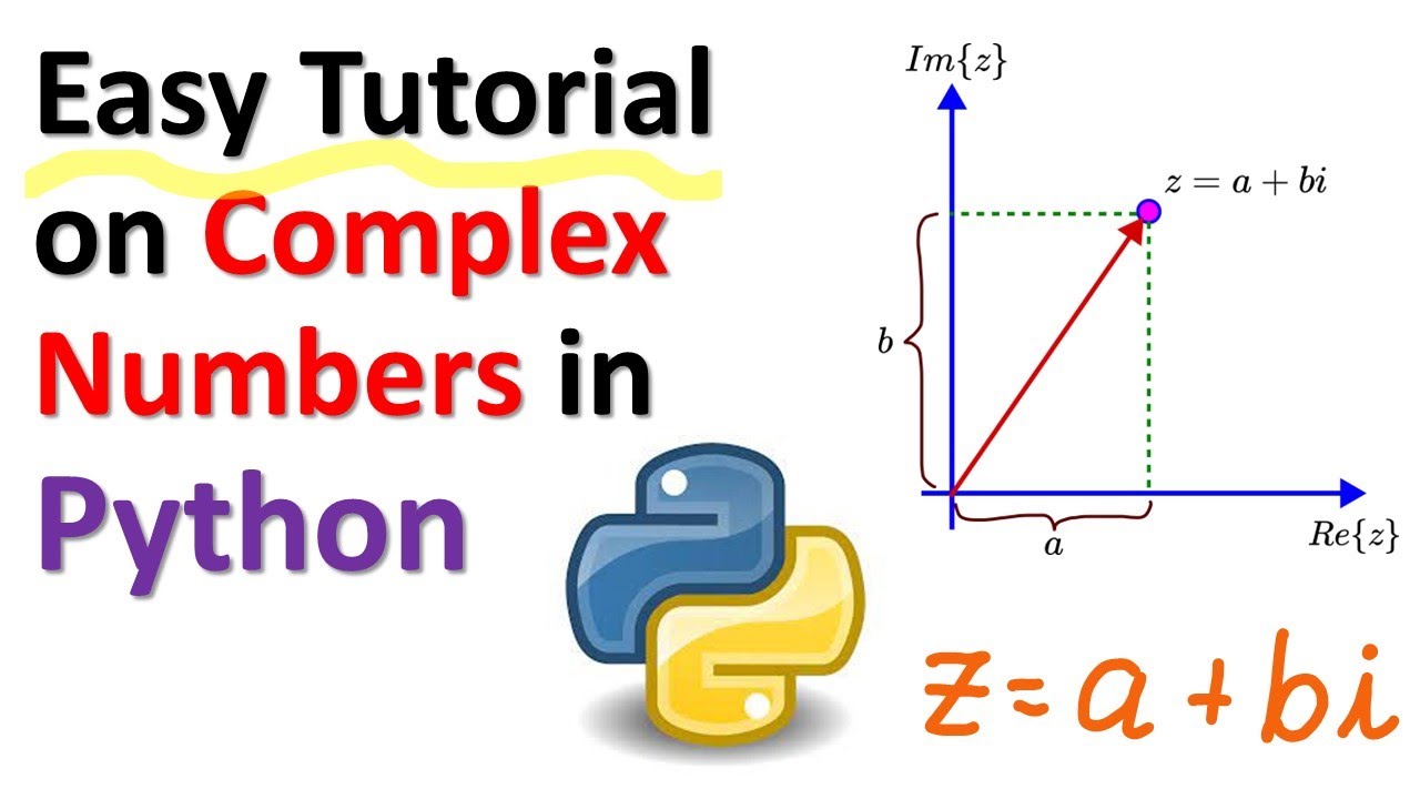 Easy Tutorial On Complex Numbers In Python Define Perform Basic