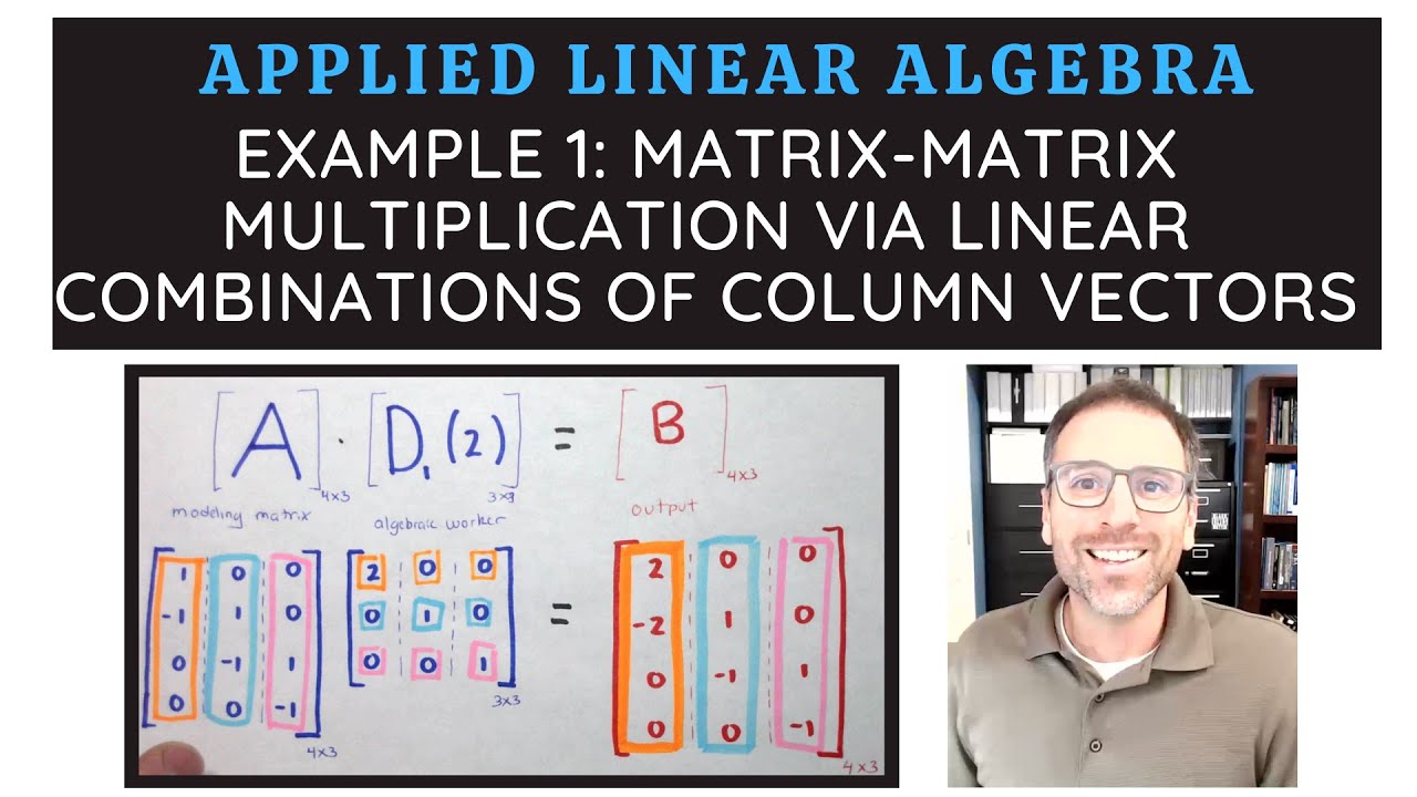 Example 1 Matrix Matrix Multiplication Via Linear Combinations Of