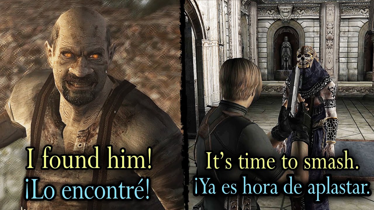 Resident Evil 4 Hd Project Ganado Voice Lines Quotes Translated