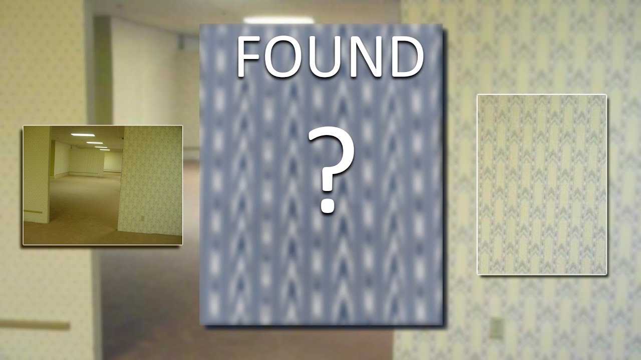 Original Backrooms Wallpaper Was Found Huge Lead Youtube