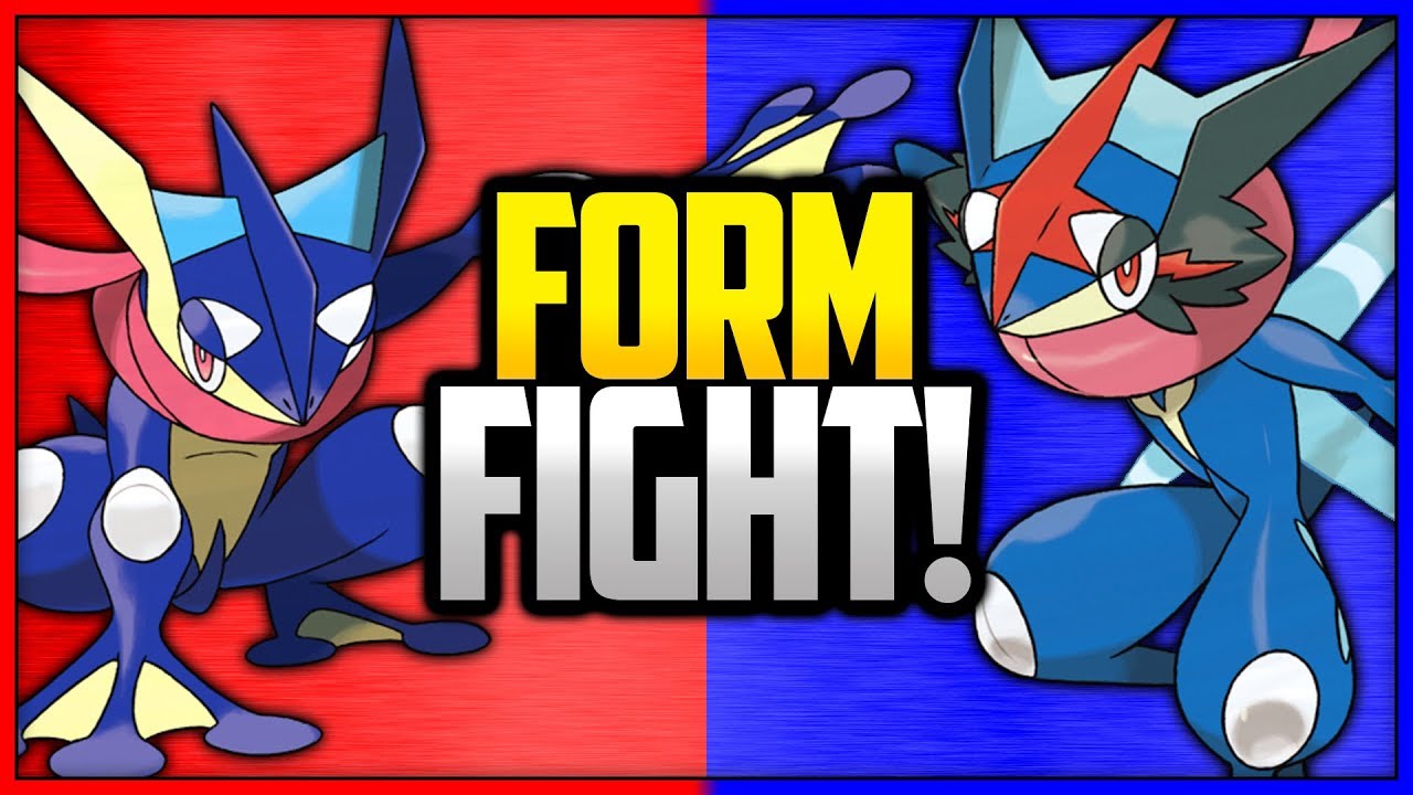 Greninja Vs Ash Greninja Pokémon Form Fight Youtube