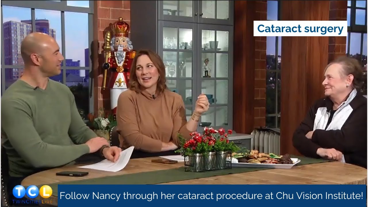 Baker Nancy Burgeson Gets Cataract Surgery With Dr Chu Chu Vision