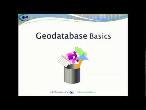 Geodatabase Basics Part1 Youtube