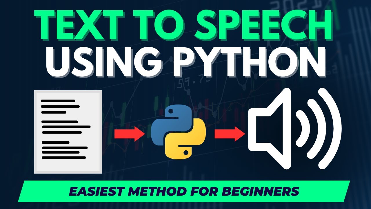 How To Create A Text To Speech App In Python Step By Step Example