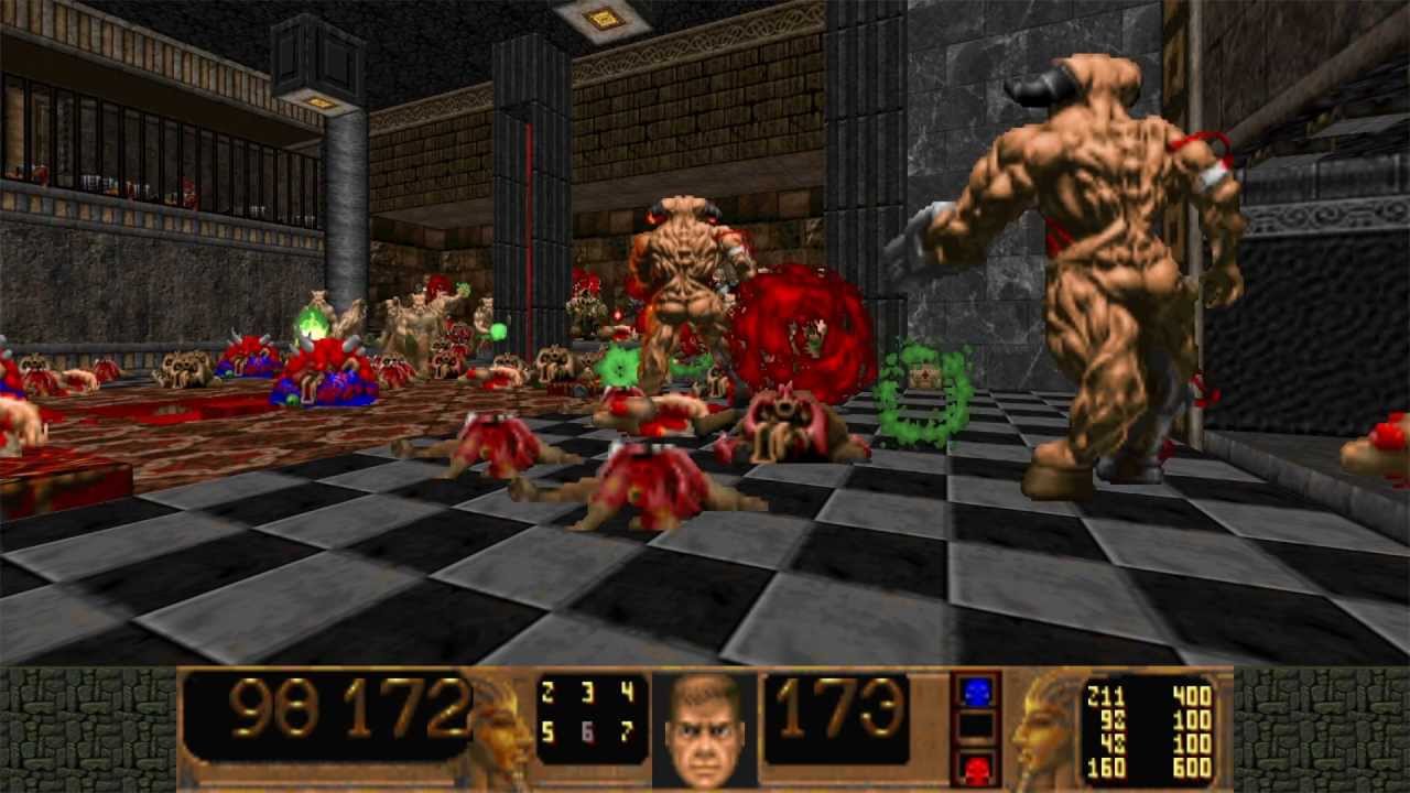 Doom 2 Monster Infightings In Epic 2 Playthrough Youtube