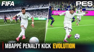 Mbappe Penalty Kick Evolution Fifa Vs Pes 2017 2026 Double Gaming Mp3 ...