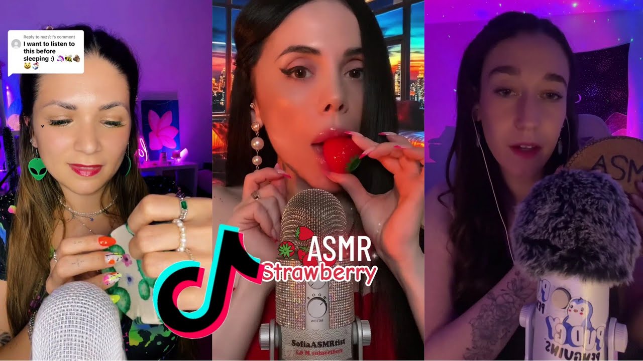 Asmr Tiktoks Tiktok Compilation 70 Youtube