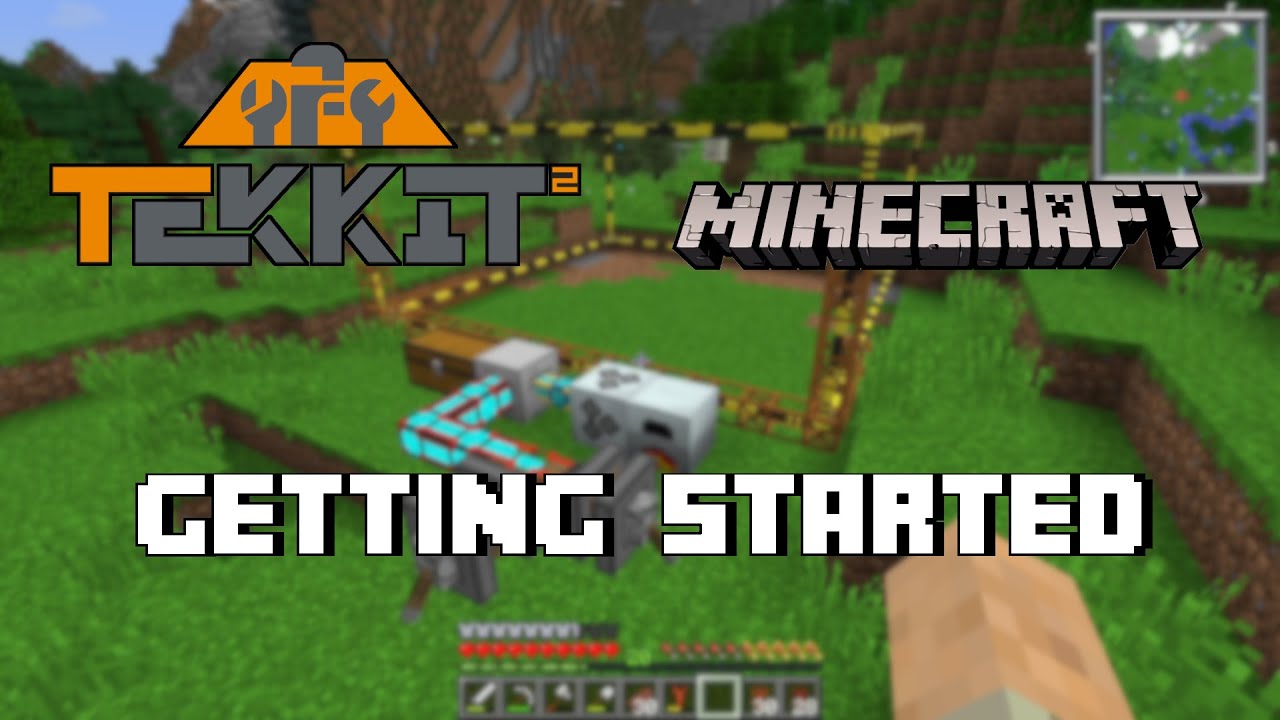 Getting Started Minecraft Tekkit 2 Tutorial Youtube