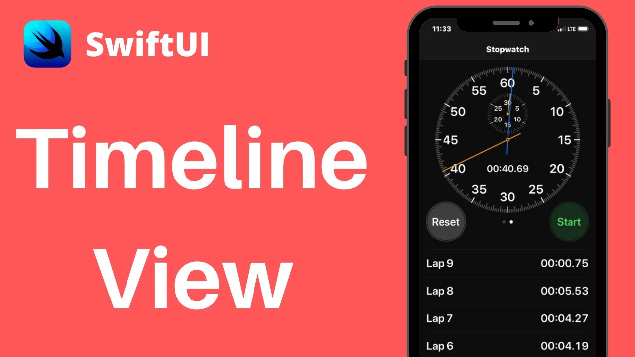 Swiftui Timelineviews Basics Intro 2021 Tutorial Youtube