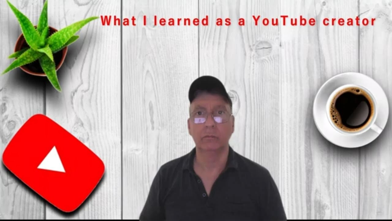 What I Learned As A Youtube Creator Youtube