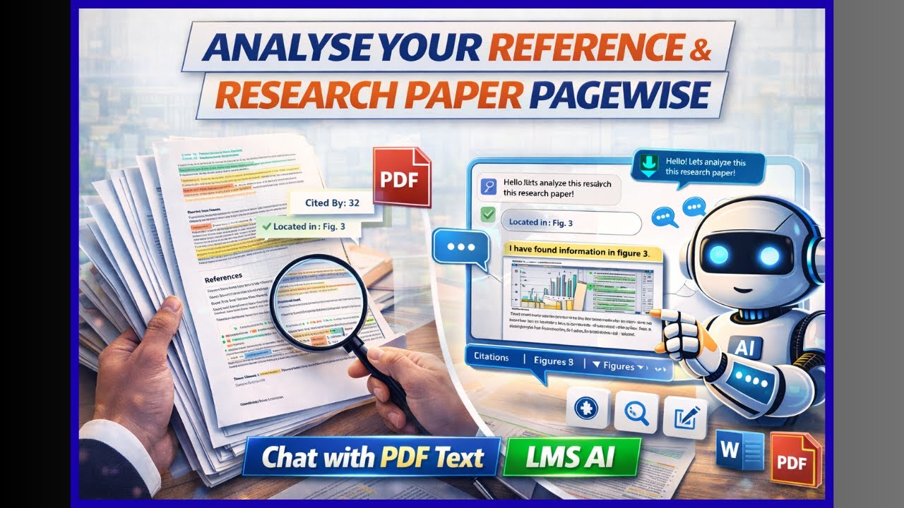 Analyse Reference Research Paper Pagewise Chat With Pdf Text Lms