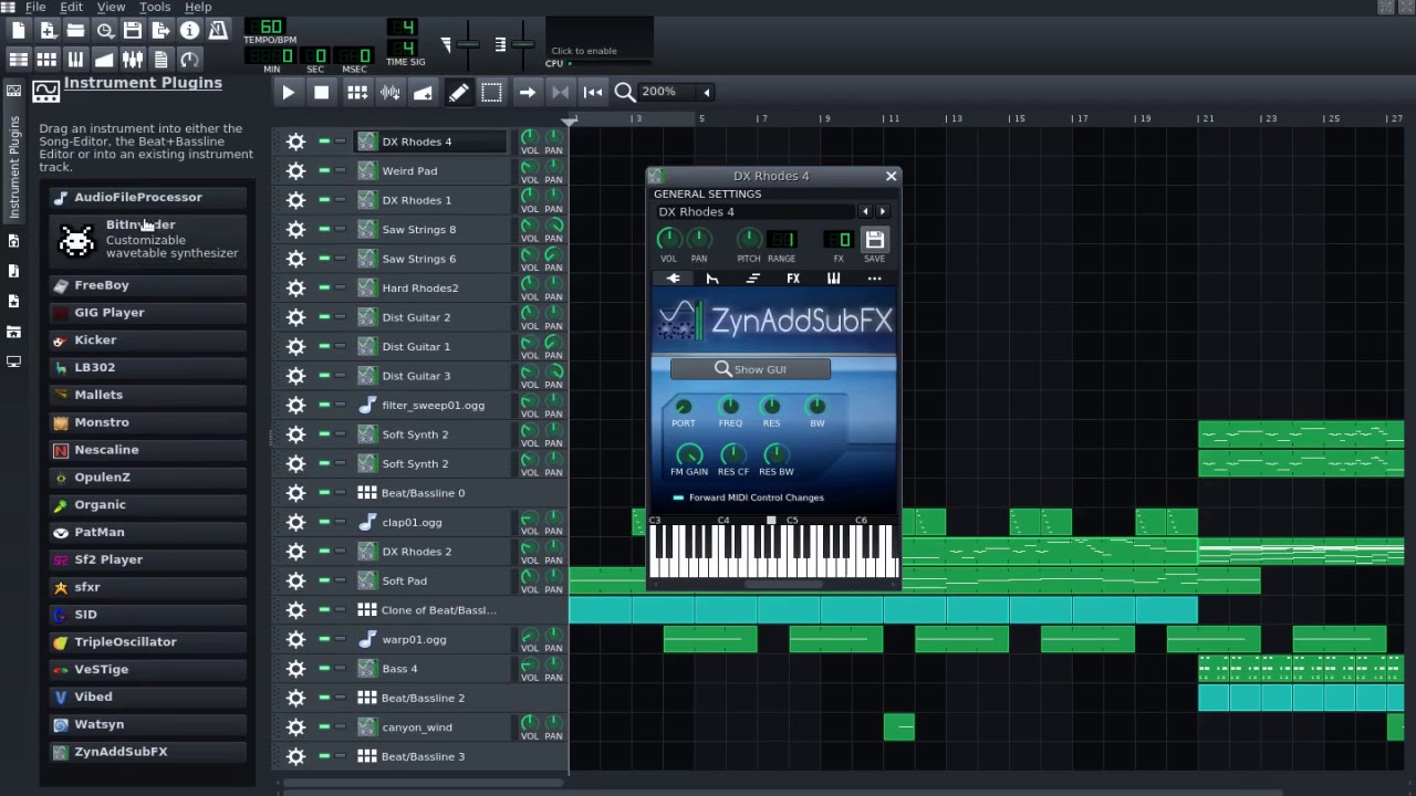 Lmms Synthesizer Music Tutorial Youtube