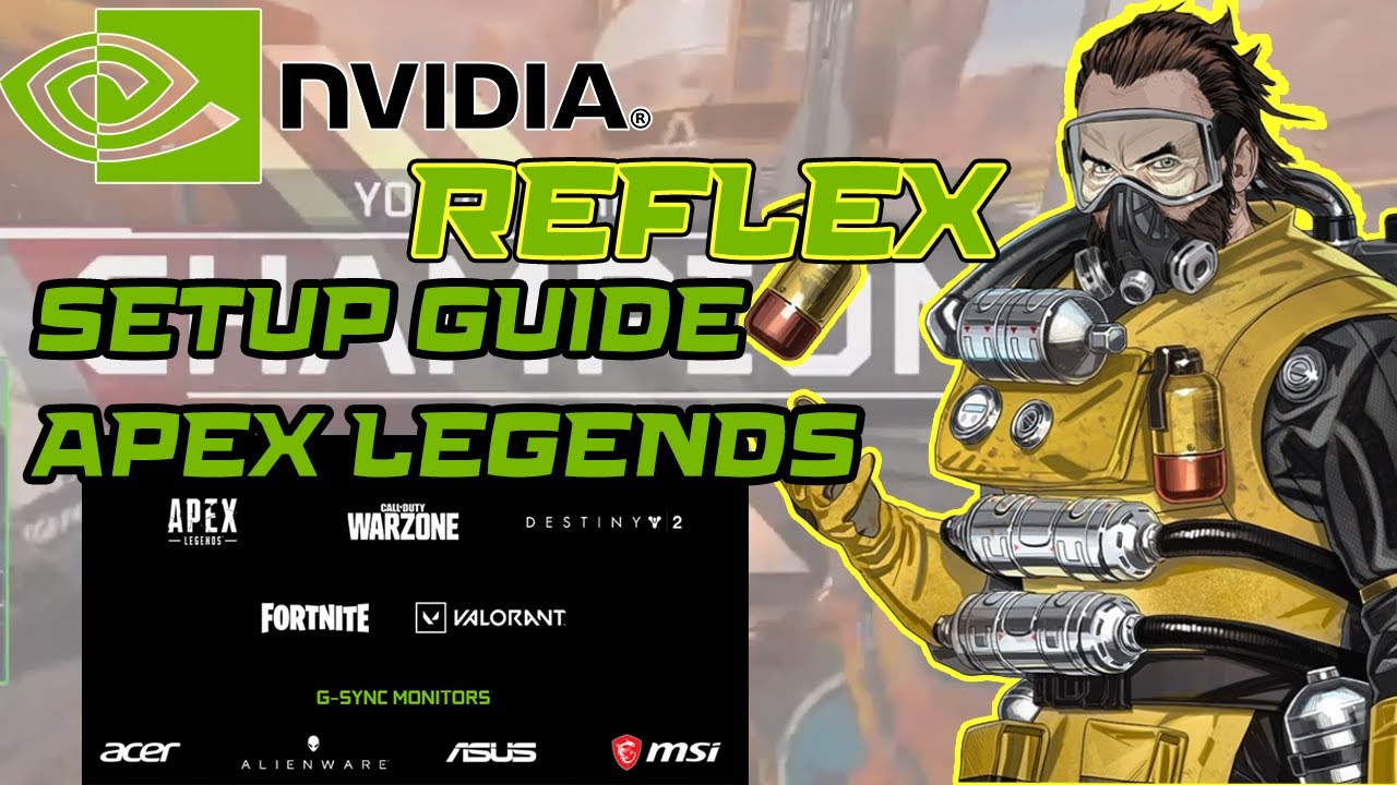 2020 Nvidia Reflex Setup Guide For Apex Legends Youtube
