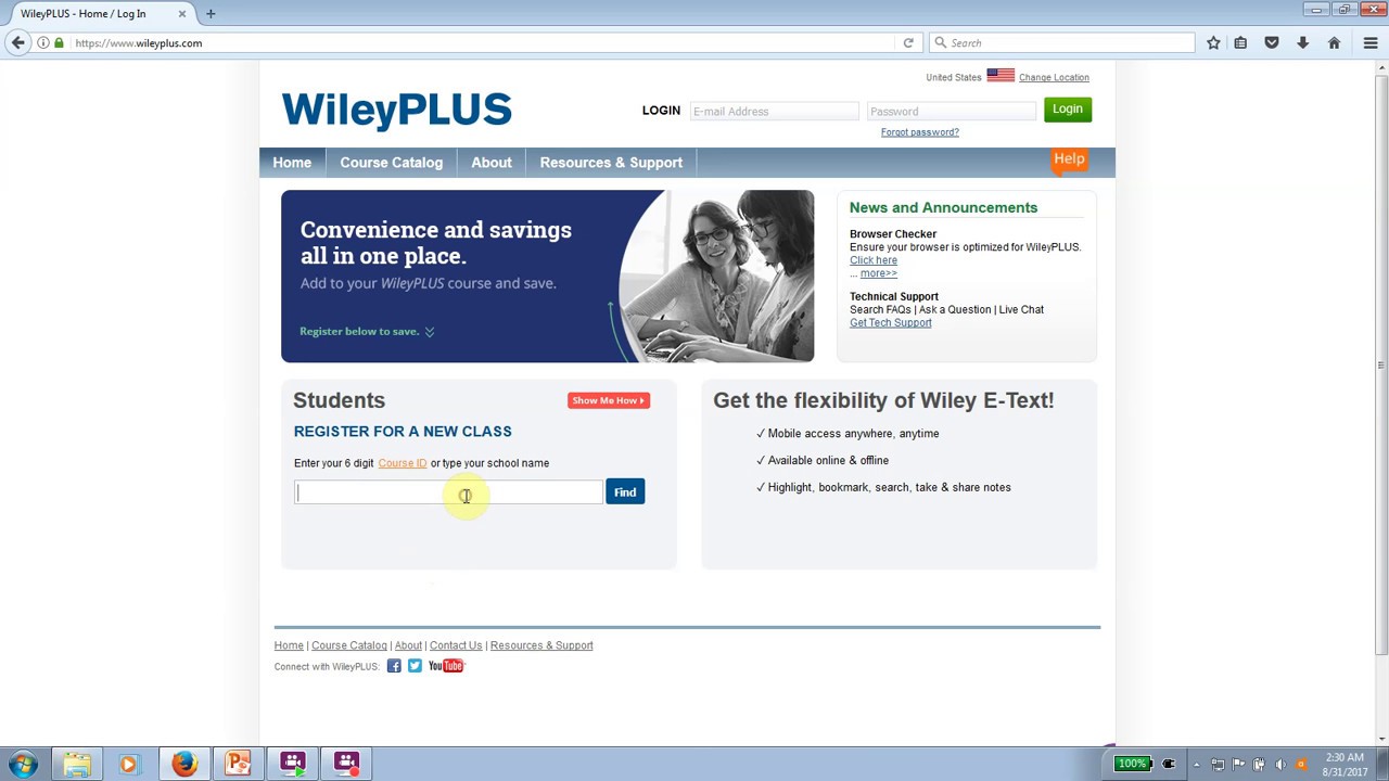 Wileyplus Lock Statkey Youtube