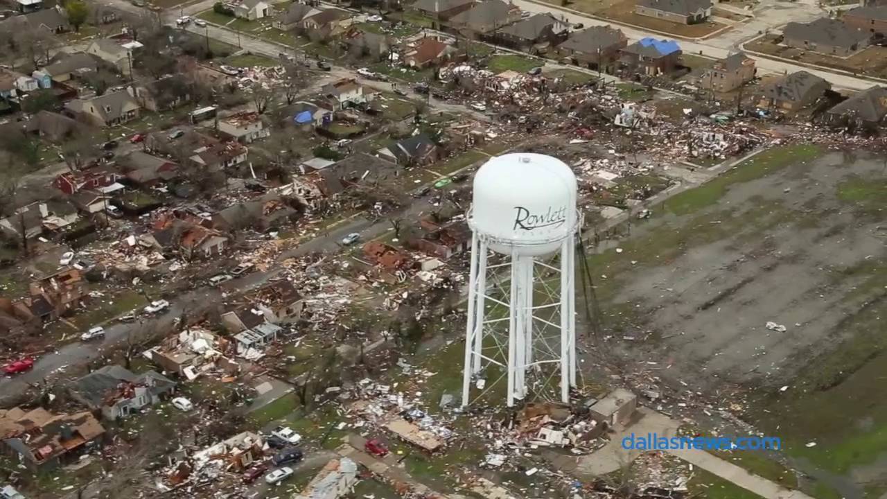 Naples Airport Tornado Damage Rowlett Photos Tornadoes Wreak Havoc In