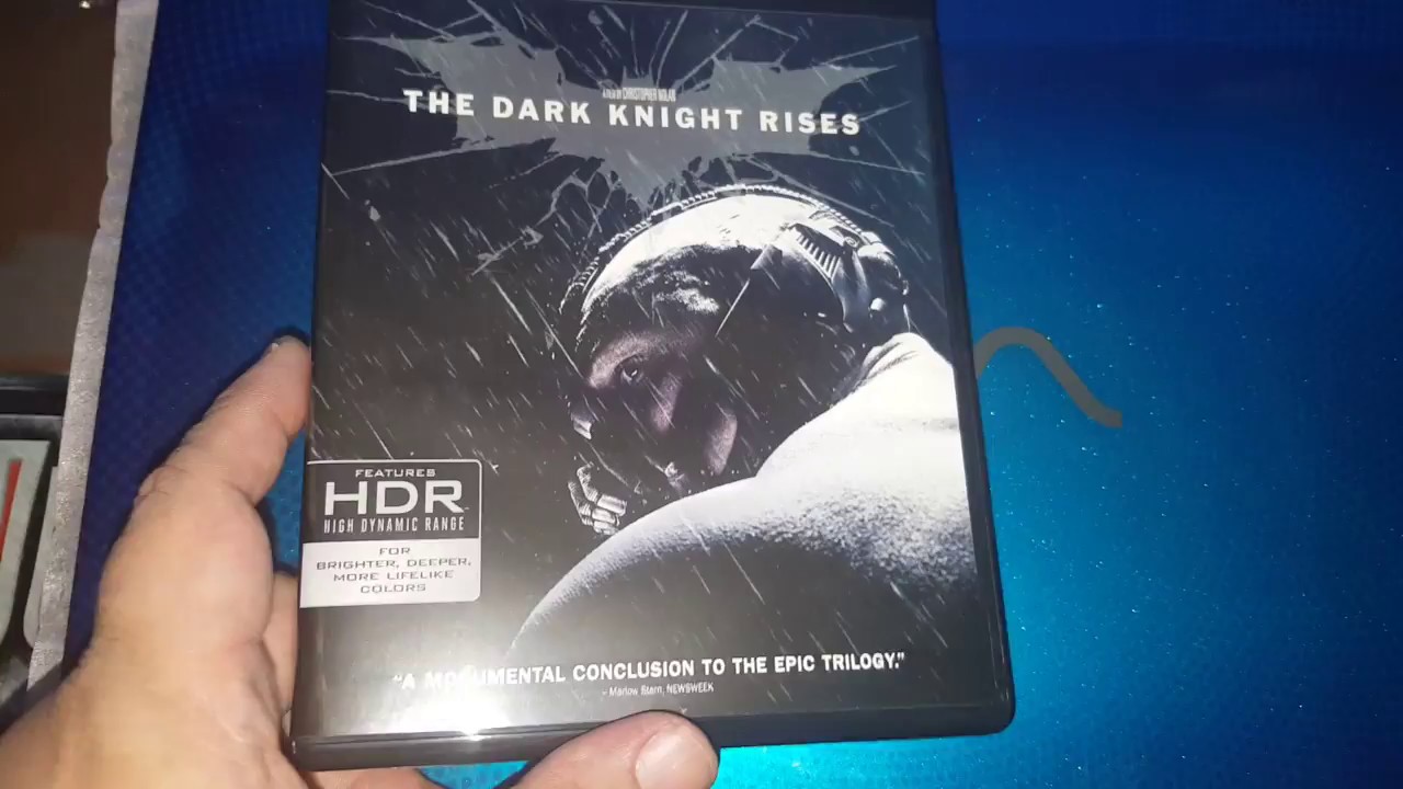The Dark Knight Rises 4k Ultra Hd Blu Ray Unboxing Youtube