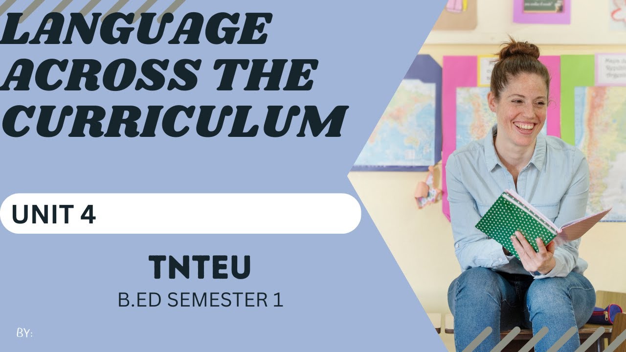 Language Across The Curriculum Unit 4 Theories Of Language Learning