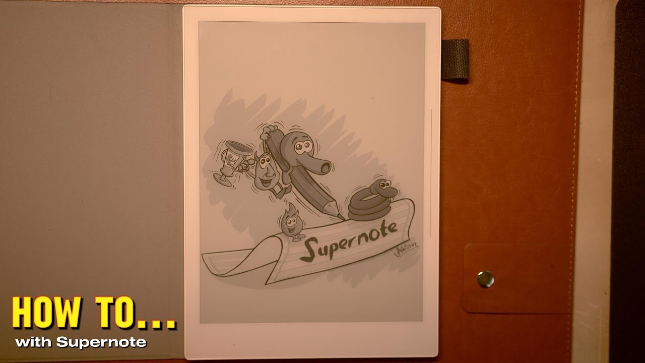 Supernote How To Enable Screen Mirroring Youtube
