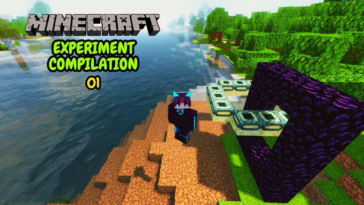 Experiment Compilation 01 Minecraft Youtube
