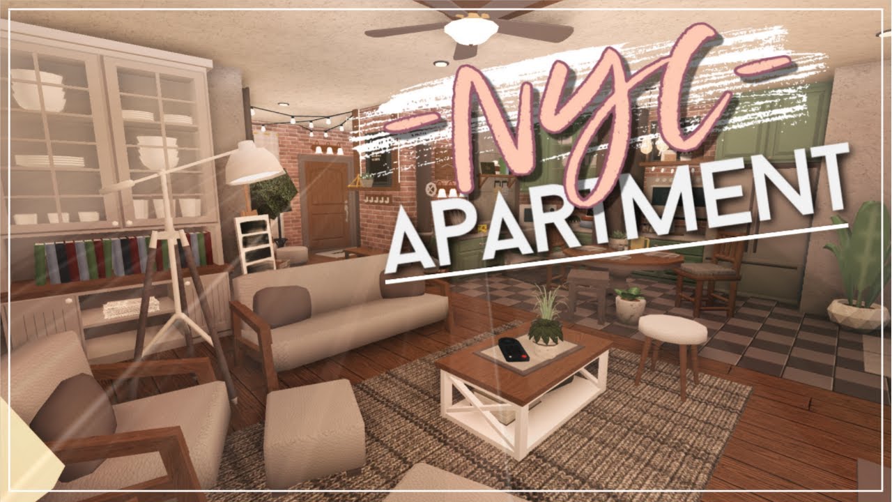 Bloxburg Nyc Apartment 96k Youtube