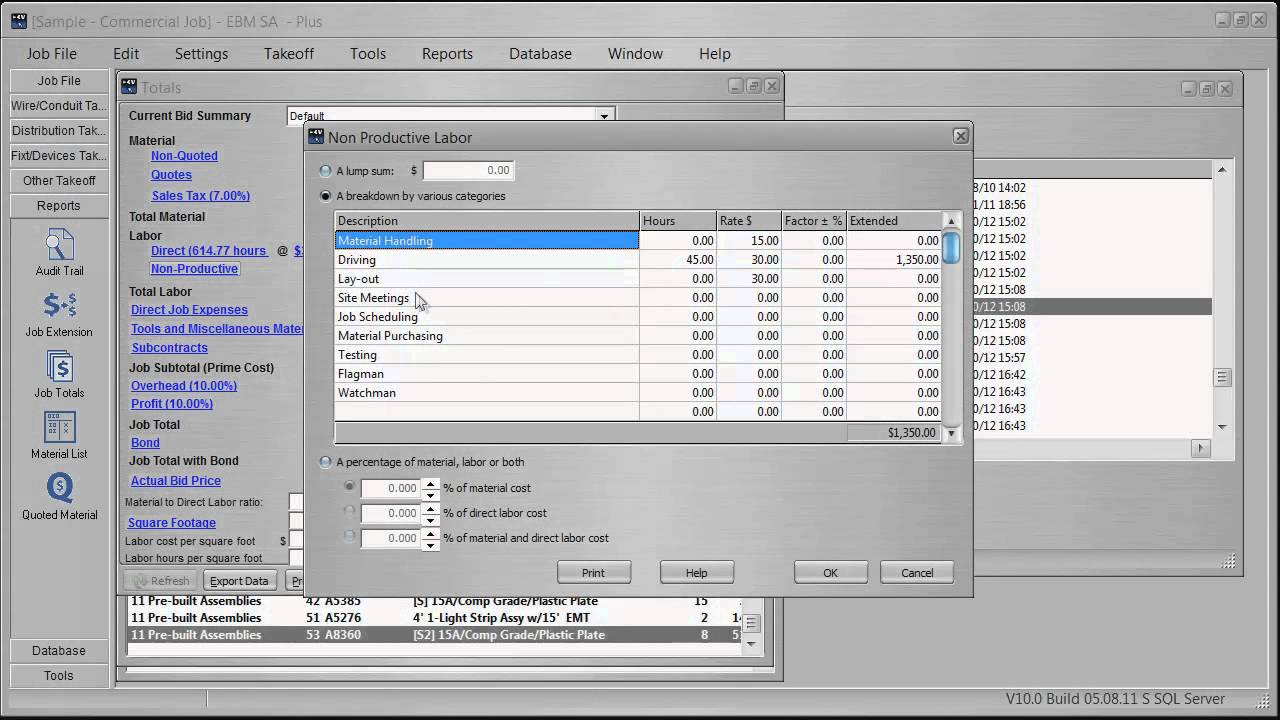 Electrical Estimating Software Intro Youtube