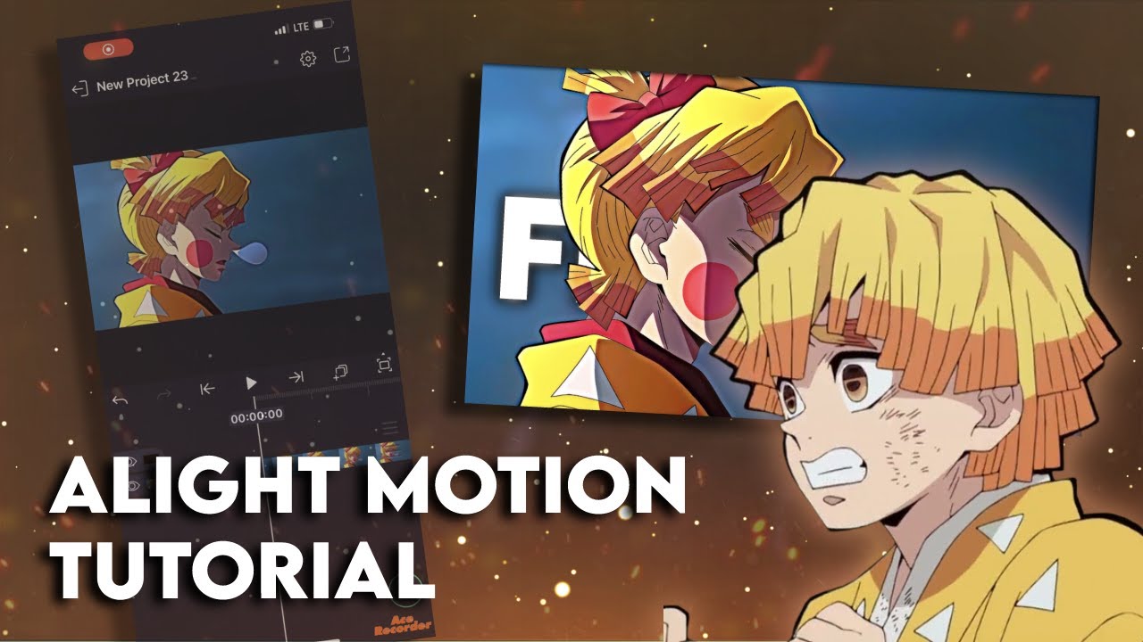 Alight Motion Tutorial Text Behind Person Easy Youtube