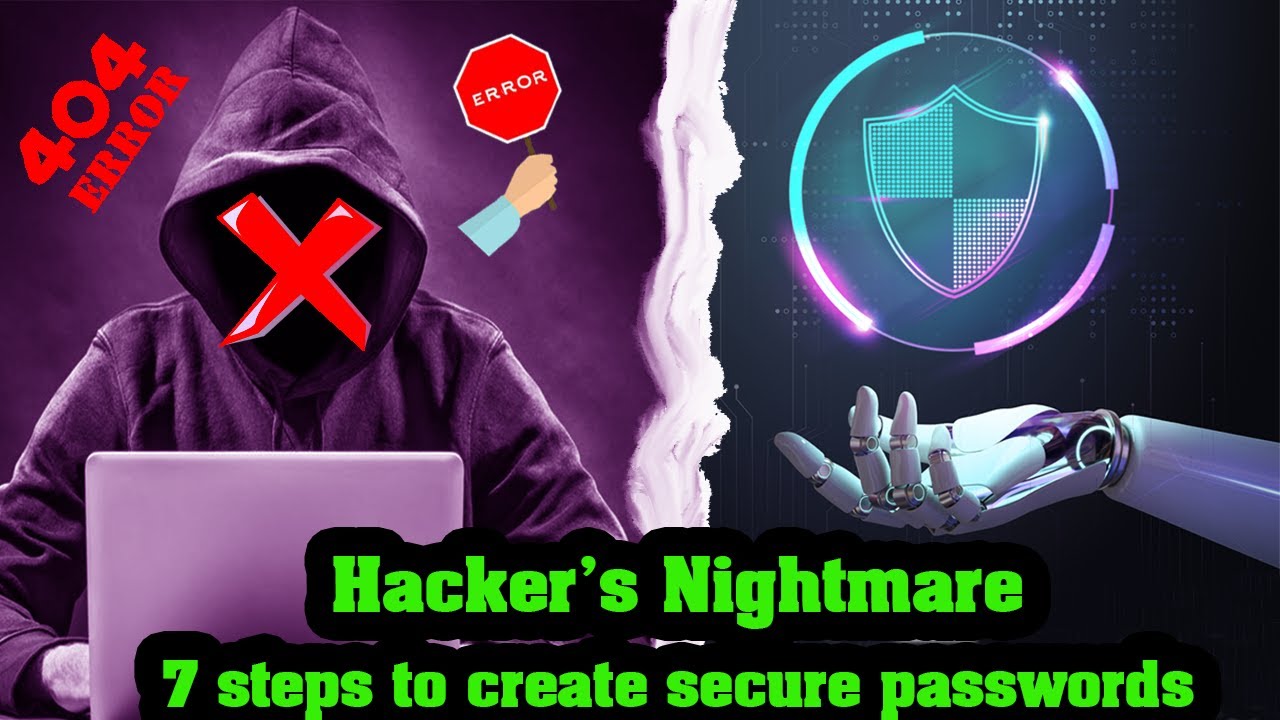7 Steps To Create Secure Passwords Like Cyber Security Experts Youtube